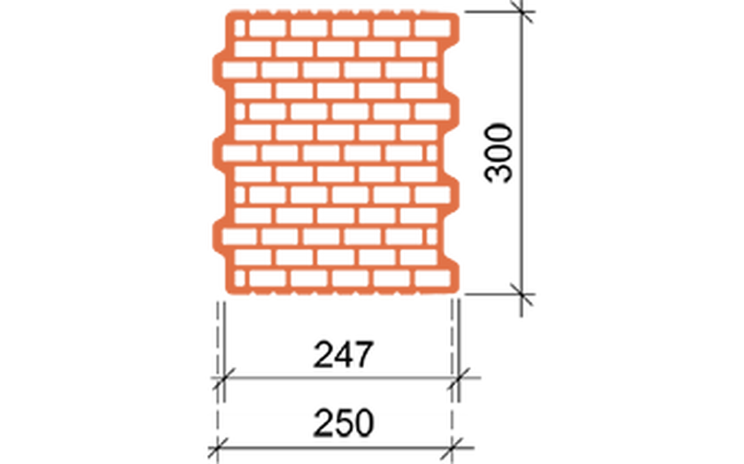 cihla Profiblok 300 P15 Brus P | KM Beta